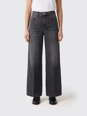 Gucci Denim Wide Leg Jeans - Gray