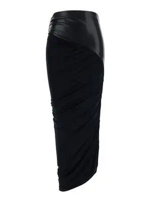 Andamane Ursula Asymmetrical Midi Skirt - Multicolor