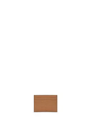 Dolce & Gabbana Caramel Dauphine Calf Leather Card Holder - Multicolor