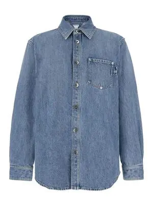 Bottega Veneta Denim Shirts For Men