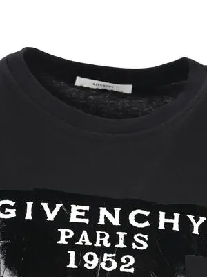 Givenchy Cotton T-shirt With Tape Print