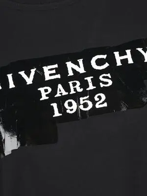 Givenchy Cotton T-shirt With Tape Print