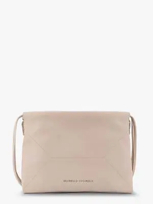 Brunello Cucinelli Leather Shoulder Bag - Multicolor