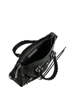 Balenciaga Le City Small Arena Lambskin Bag - Black