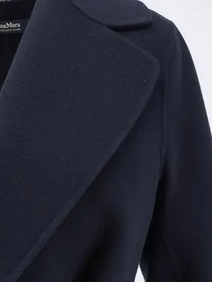 Max Mara Poldo Virgin Wool Coat - Multicolor