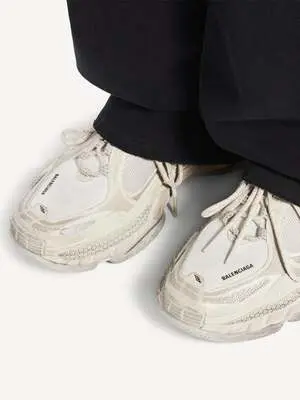 Balenciaga Triple S.2 Worn-out Effect Mesh Sneakers