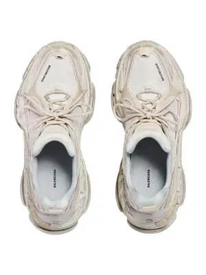 Balenciaga Triple S.2 Worn-out Effect Mesh Sneakers