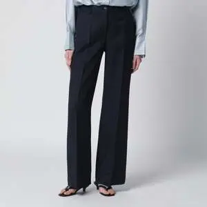 P.a.r.o.s.h Viscose Trousers - Blue