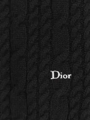 Dior Cable-knit Cashmere Sweater - Multicolor