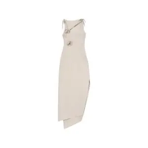 Coperni Rosette Detail Evening Dress