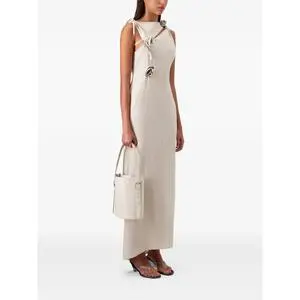 Coperni Rosette Detail Evening Dress