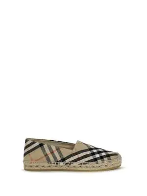 Burberry Mews Check Espadrilles - Multicolor