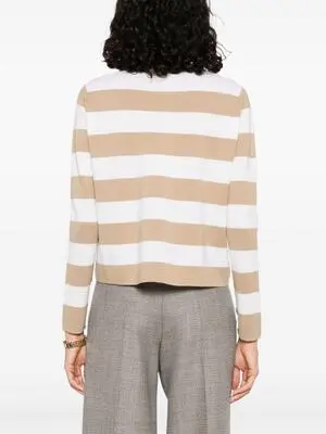 Max Mara Wool Striped Sweater - Multicolor