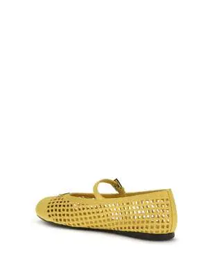 Prada Crochet Ballerinas