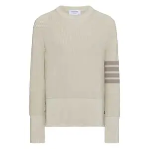 Thom Browne Neutrals Sweaters & Knitwear Jumpers - Cream