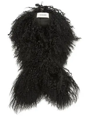 YVES SALOMON Yves Salomon Women Scarf Long Hair Lamb