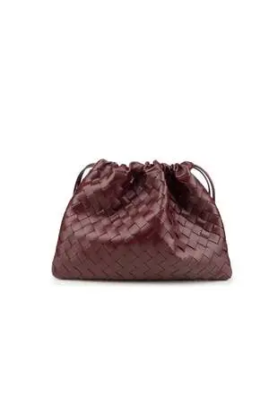 Bottega Veneta Woven Leather Clutch - Multicolor