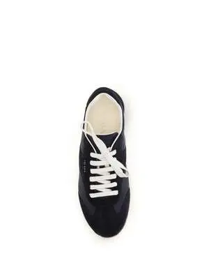 Prada Suede And Fabric Sneakers