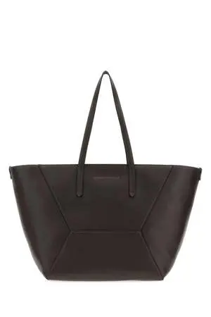 Brunello Cucinelli Leather Shopping Bag - Brown