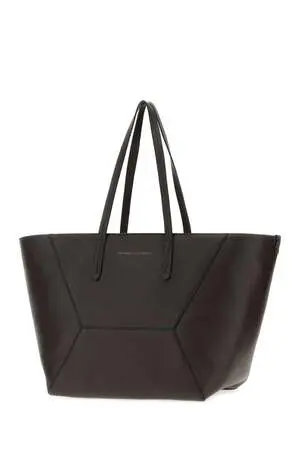 Brunello Cucinelli Leather Shopping Bag - Brown