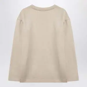 Max Mara Silk Blend Sweatshirt - Cream