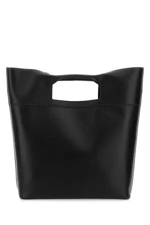 Alexander McQueen Leather The Square Bow Shopping Bag