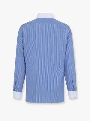 TOM FORD Striped Cottton Shirt - Multicolor