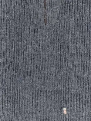 MAISON MARGIELA Ribbed Linen And Wool Blend Sweater