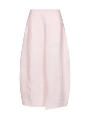 TOTEME Bloom Silk Blend Long Parachute-style Skirt - Multicolor