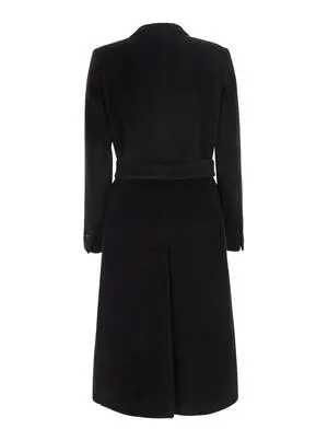 Tagliatore Jole Wool Double-breasted Belted Coat - Multicolor