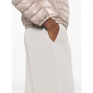 Herno High-waisted Trousers - Cream