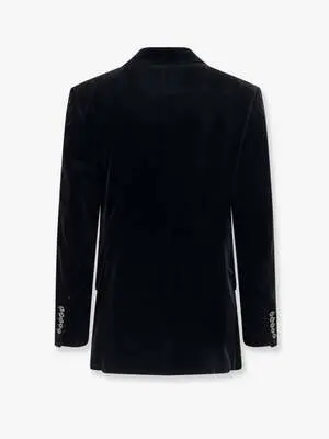 TOM FORD Double-breasted Velvet Blazer
