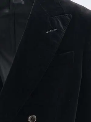 TOM FORD Double-breasted Velvet Blazer