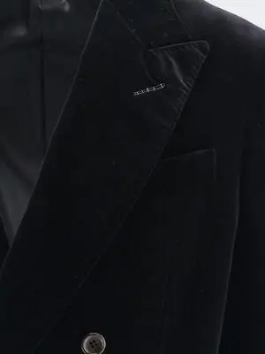 TOM FORD Double-breasted Velvet Blazer