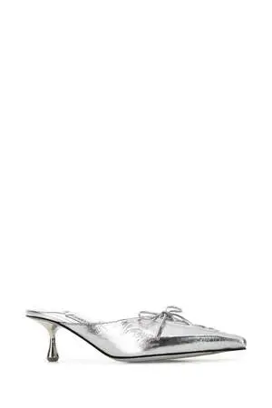 JIMMY CHOO Leather Scarlett Mules