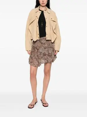 Isabel Marant Étoile Camia Printed Mini Skirt - Multicolor