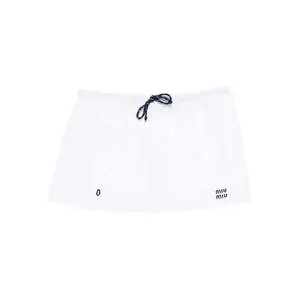 Miu Miu Skirts A-line Skirts - White