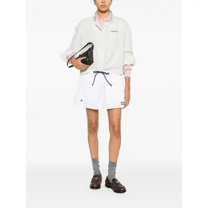 Miu Miu Poplin A-line Skirt