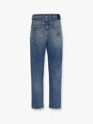 GOLDEN GOOSE Pant Happy Jeans - Blue