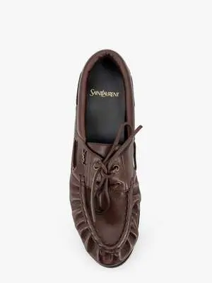 Saint Laurent Le Loafer Bateau Leather Loafers - Multicolor