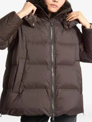 YVES SALOMON Padded Fur Down Jacket