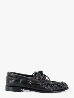 Saint Laurent Le Loafer Bateau Leather Loafers - Multicolor