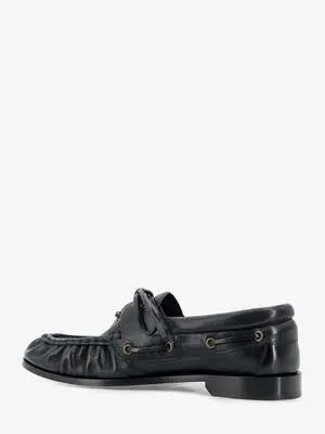 Saint Laurent Le Loafer Bateau Leather Loafers - Multicolor