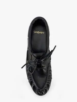 Saint Laurent Le Loafer Bateau Leather Loafers - Multicolor