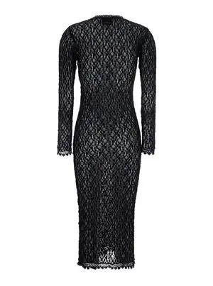 Isabel Marant Étoile Belsane Lace Long Dress - Multicolor