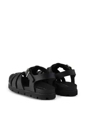 Prada Rubber Fisherman Sandals