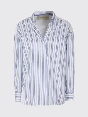 Max Mara Striped Cotton Shirt - Multicolor