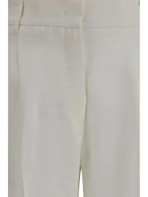 Max Mara Mstsumero Pants In Linen Batavia