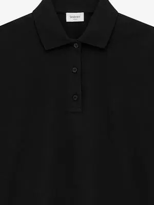 Saint Laurent Cotton Blend Polo - Multicolor