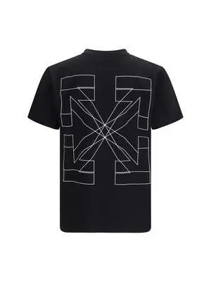 Off-White Big Double Arrow T-shirt - Black